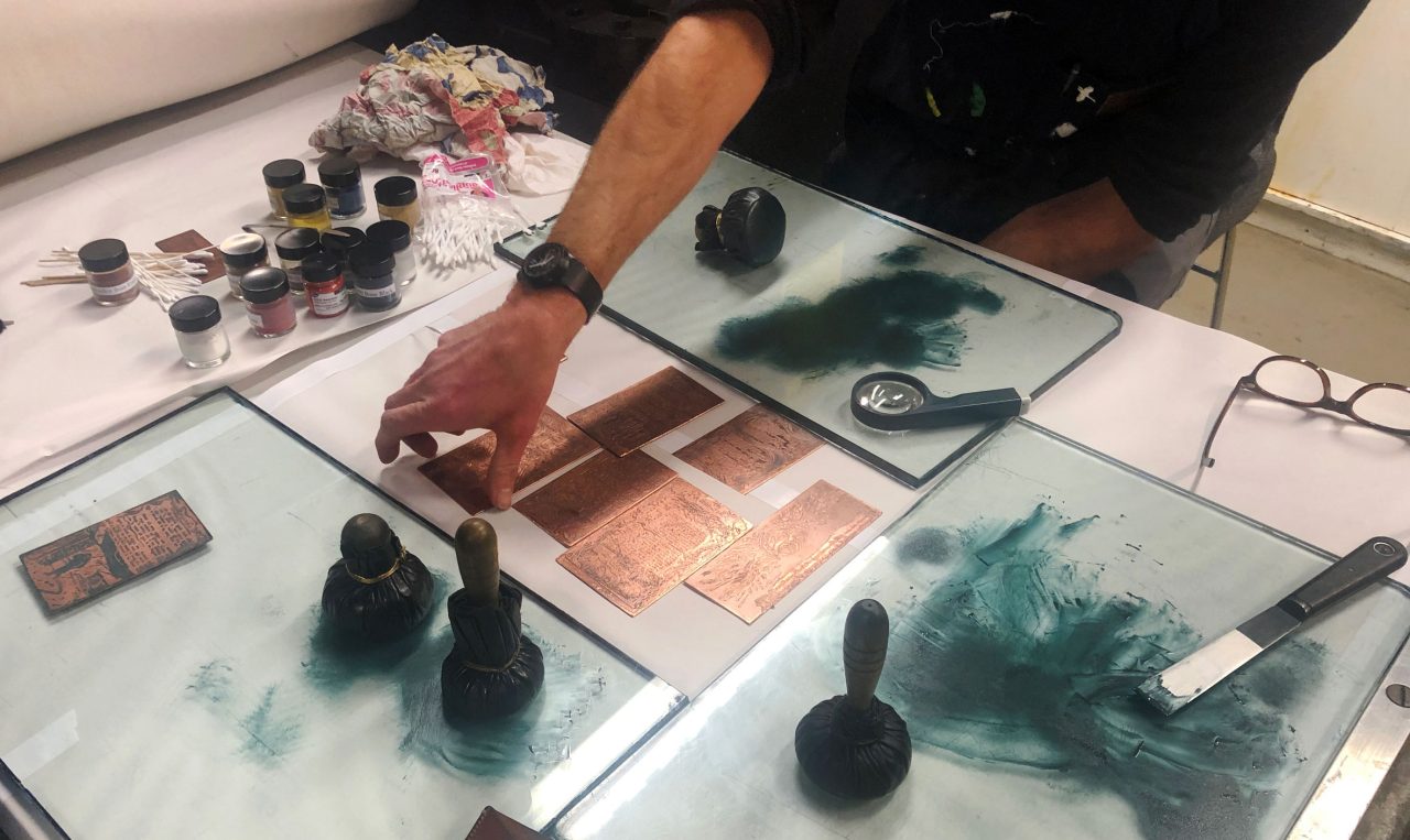 Blake Printmaking Workshop with Michael Phillips - The Blake Society